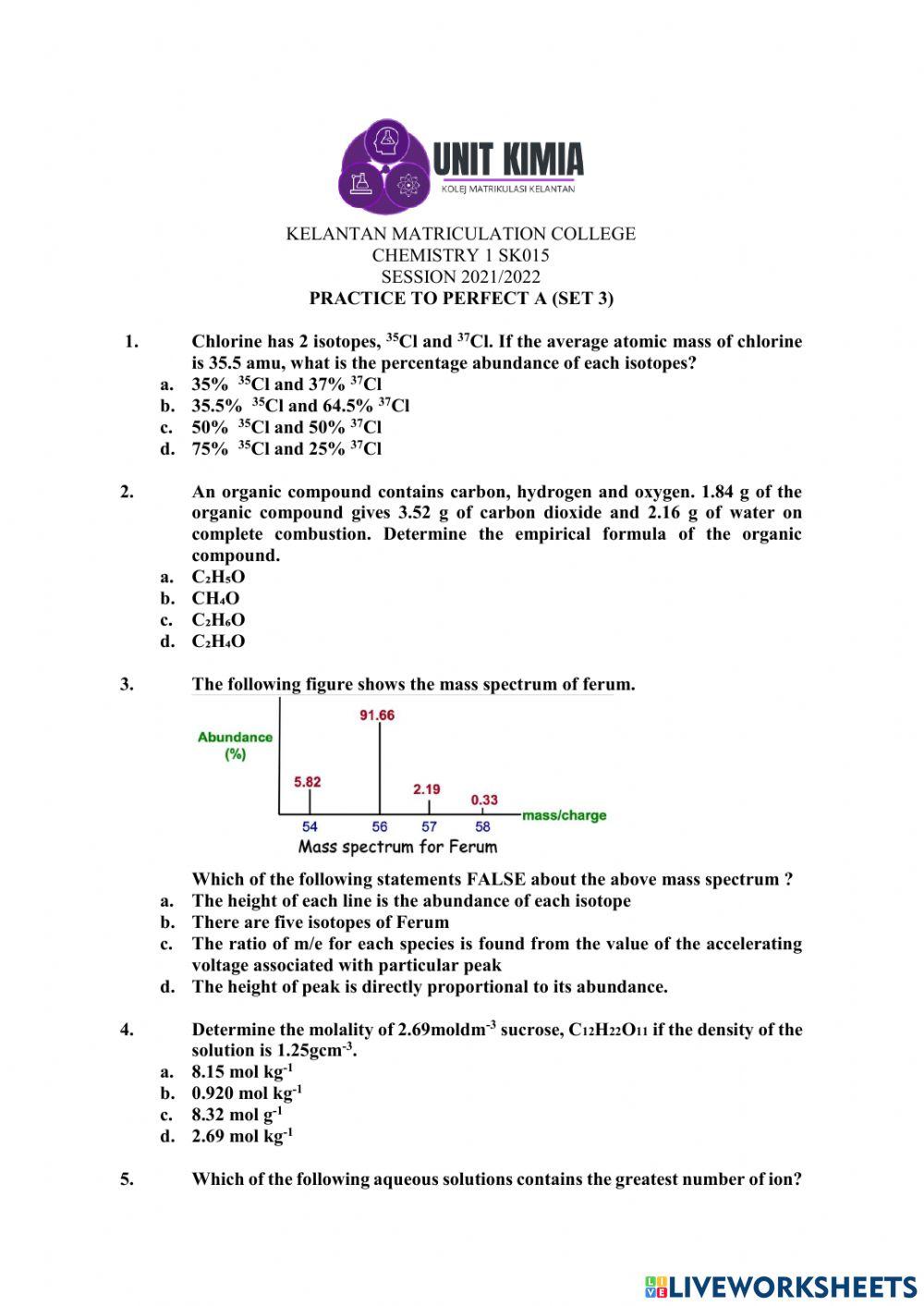 1626043 | PRACTICE TO PERFECT A SET 3 | shurahimmatrik