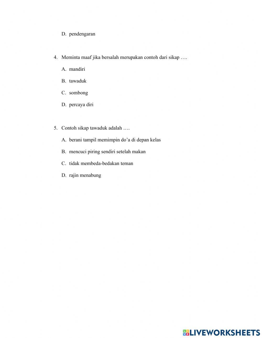 Lkpd pai online pdf activity | Live Worksheets