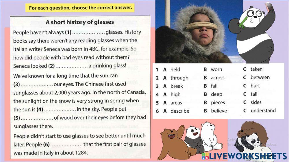 U11 compact a2 worksheet | Live Worksheets