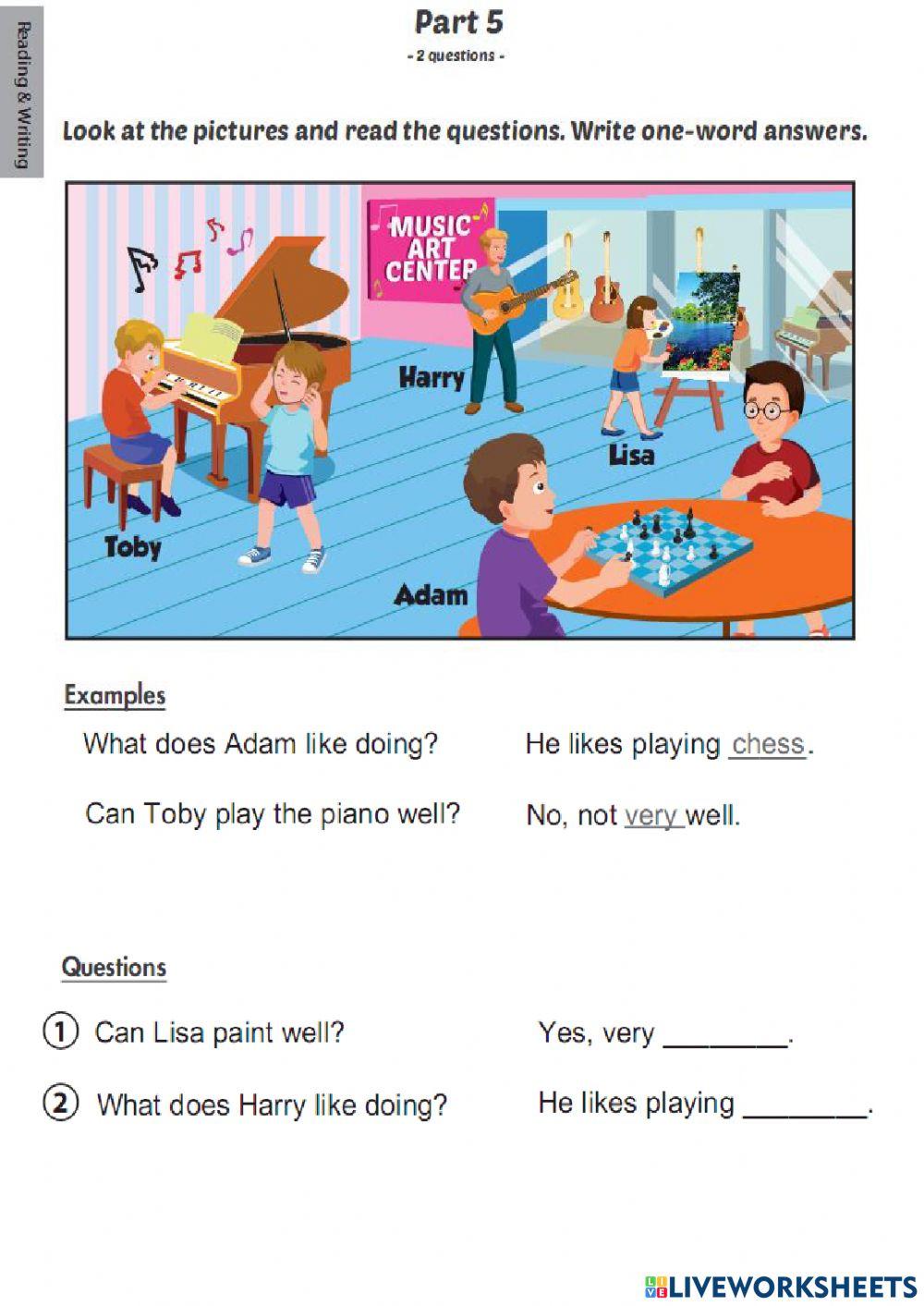 i-Learn Smart Start Grade 4 Theme 6 - Reading - Writing