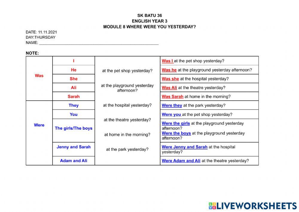 Module 7 out and about 1627875 | fatenerrana | Live