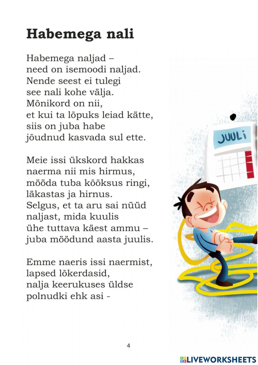 Isad ja pojad | Free Interactive Worksheets | 1628212