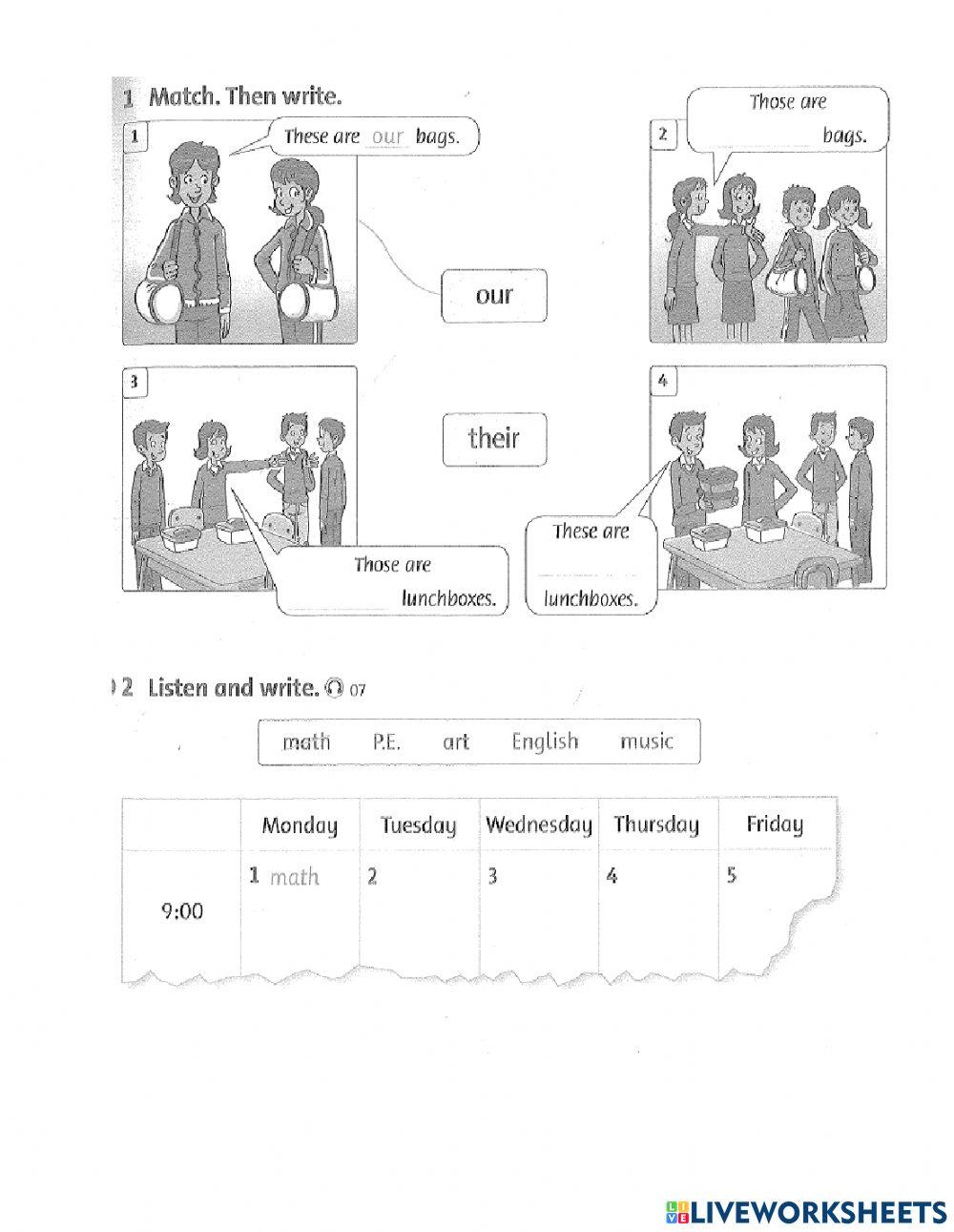Family and friends 3 unit 4 lesson 2 4220991 | Lê Minh