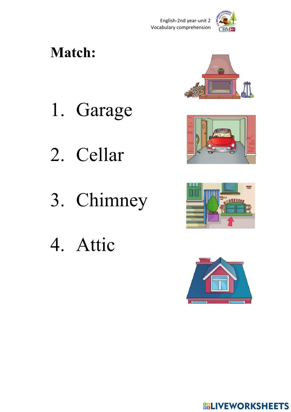 House 2 | Live Worksheets