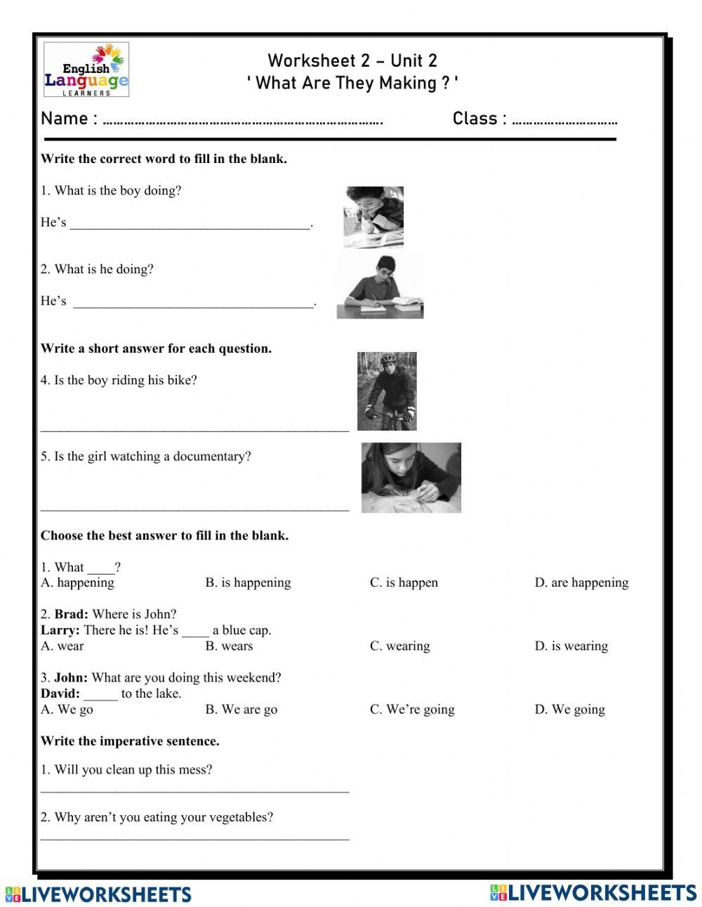 Revision super goal 3 online exercise for | Live Worksheets
