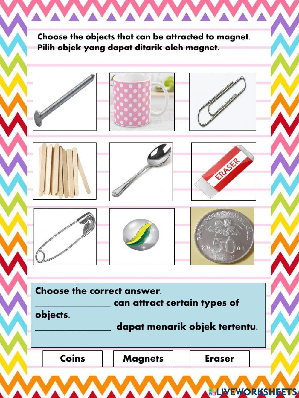 Attract and rep… | Free Interactive Worksheets | 1632899