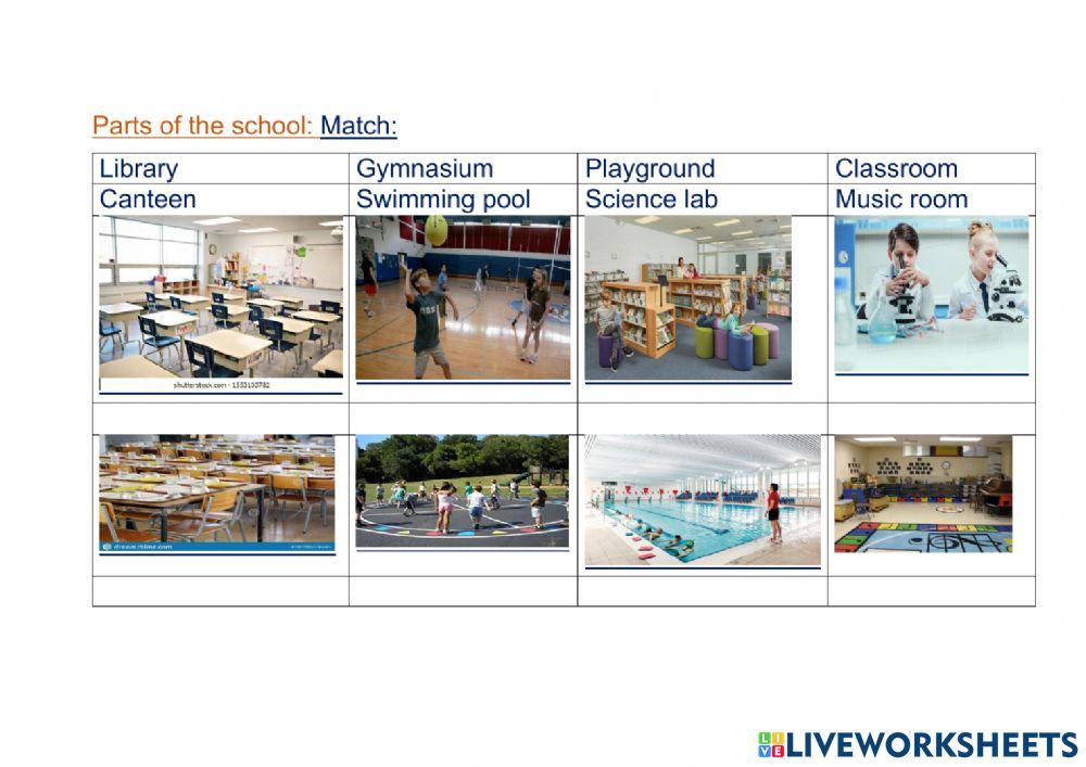 Parts of the sc… | Free Interactive Worksheets | 1633428