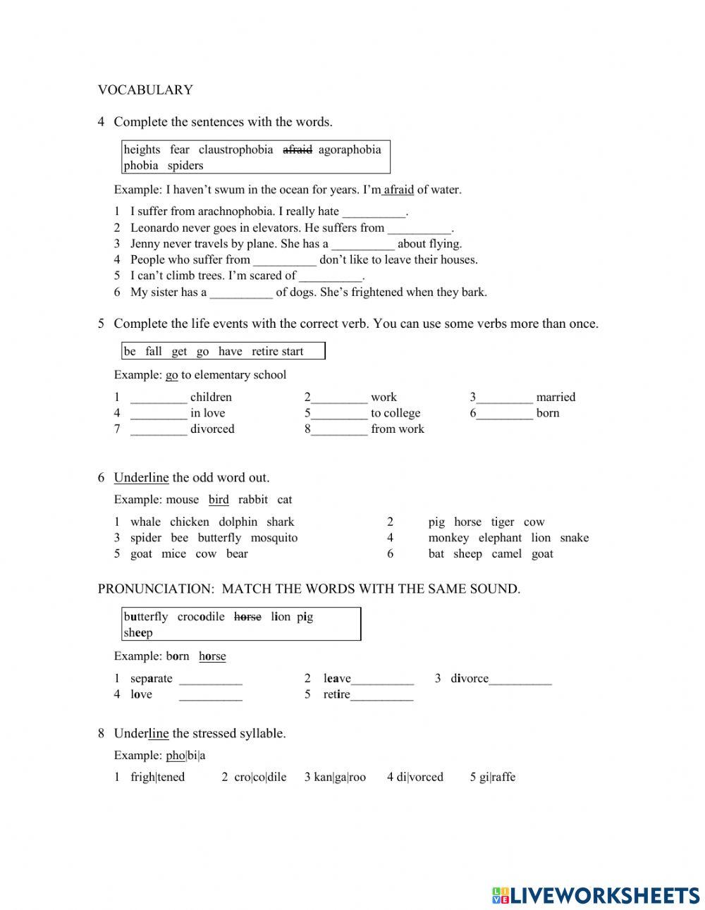 QUIZ 1 12TH cycle online exercise for | Live Worksheets