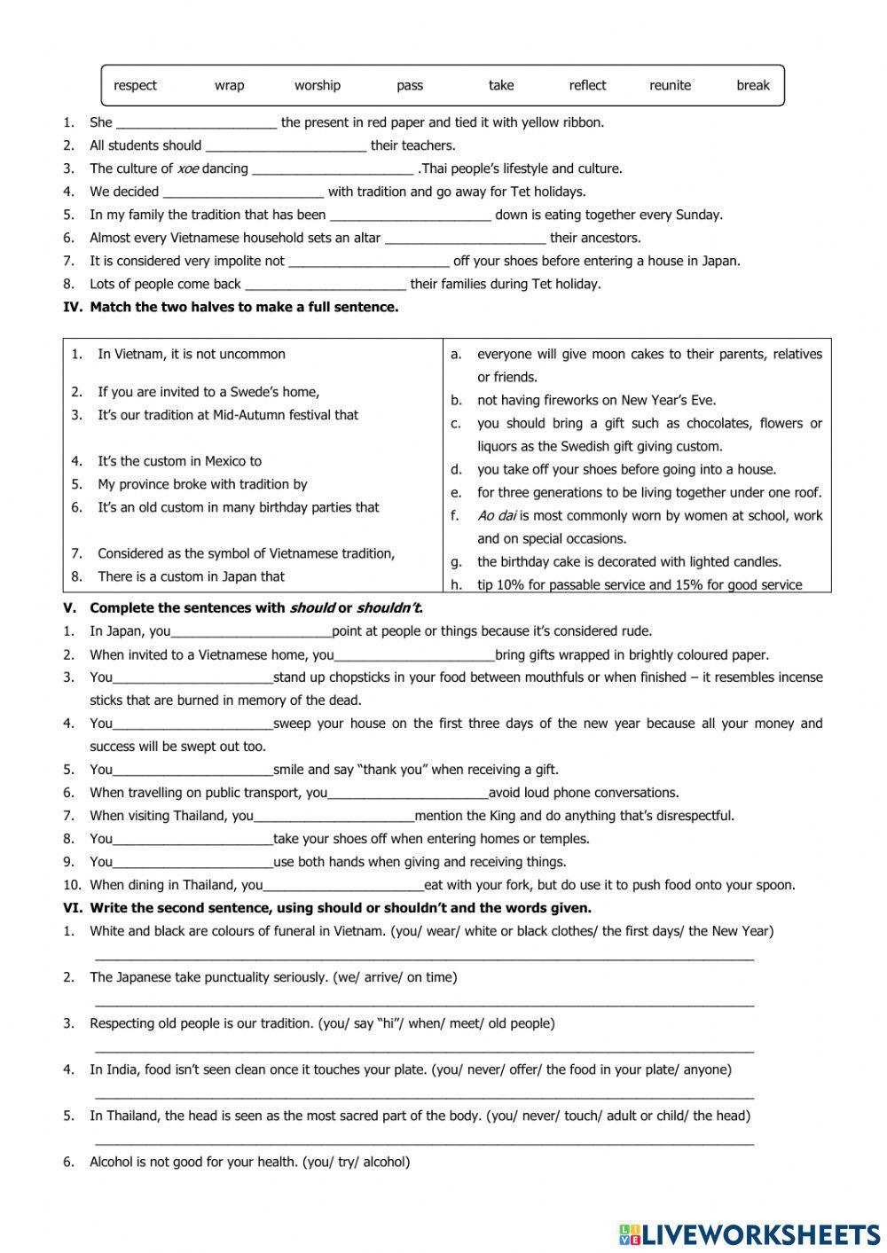 Unit 4 -G8 | Free Interactive Worksheets | 4171422