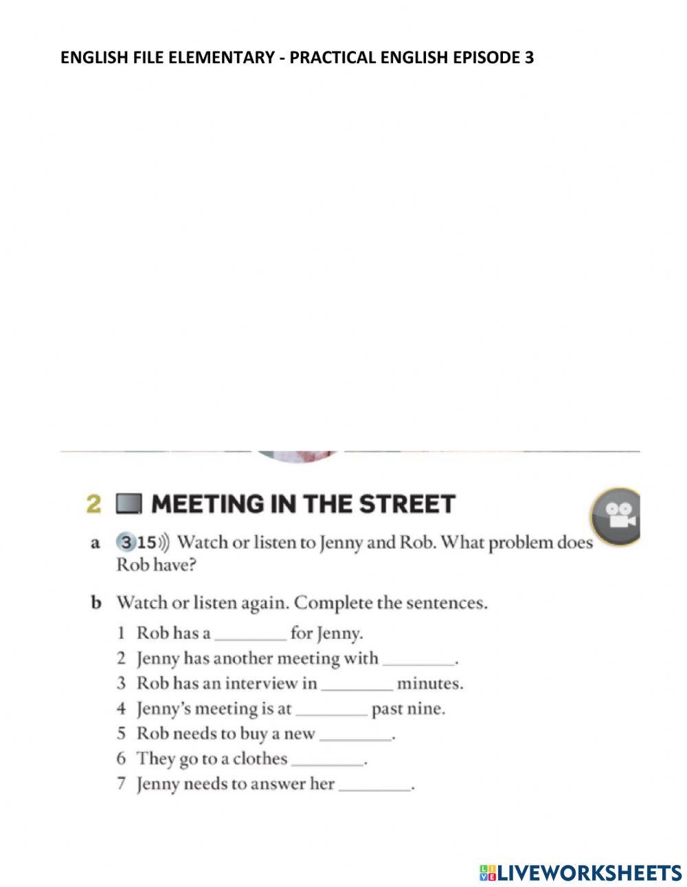 Practical english episode 3 elementary 1635109 | Le Nu