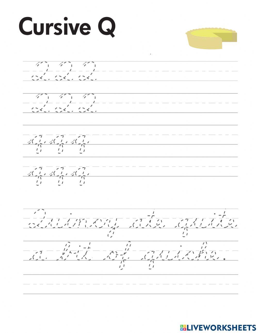 Christal | Cursive Handwriting O P Q 1636093