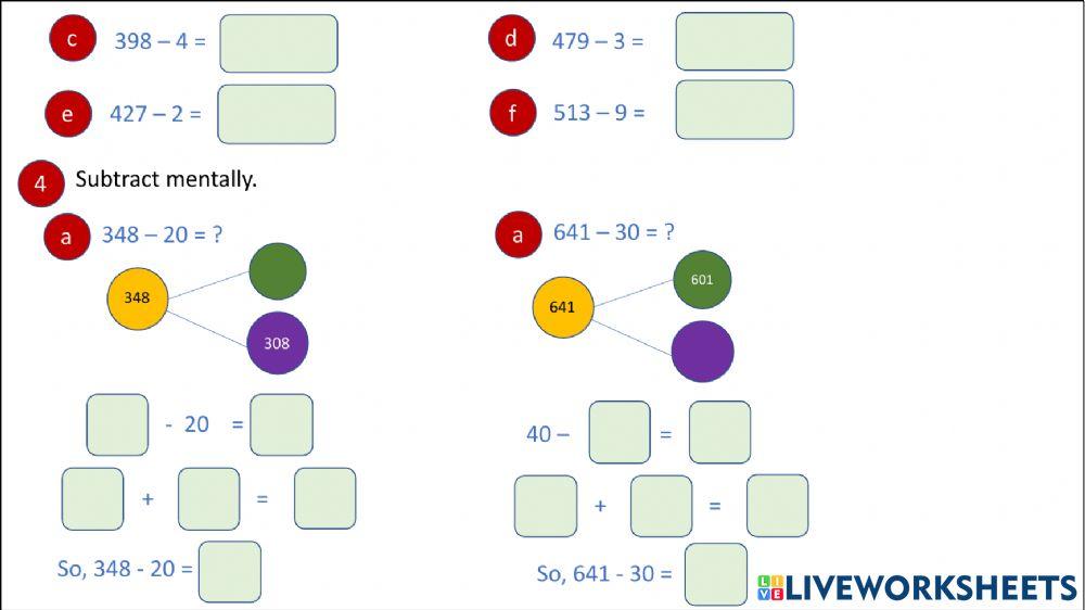 13.11.21 yr2 maths online exercise for | Live Worksheets