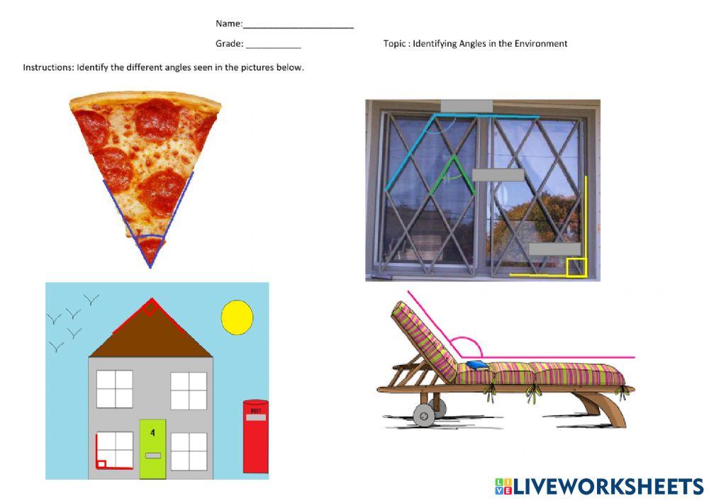 4040750 | Identifying Angles in the Environment | Sheryl