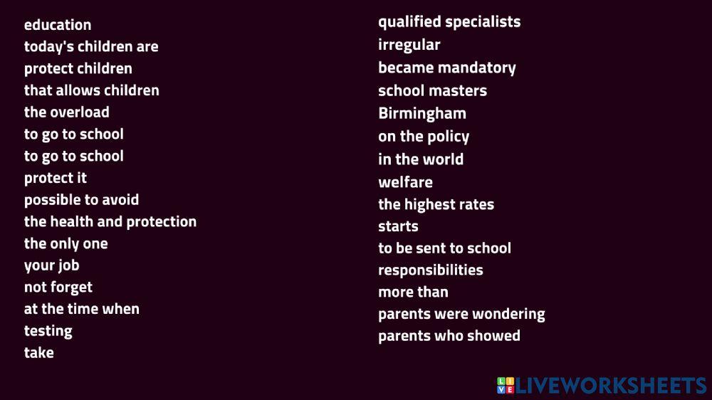 Letter online exercise for | Live Worksheets