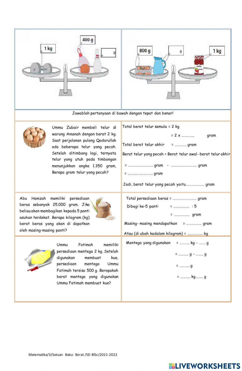 1640960 | Satuan baku berat | Imron Maulana