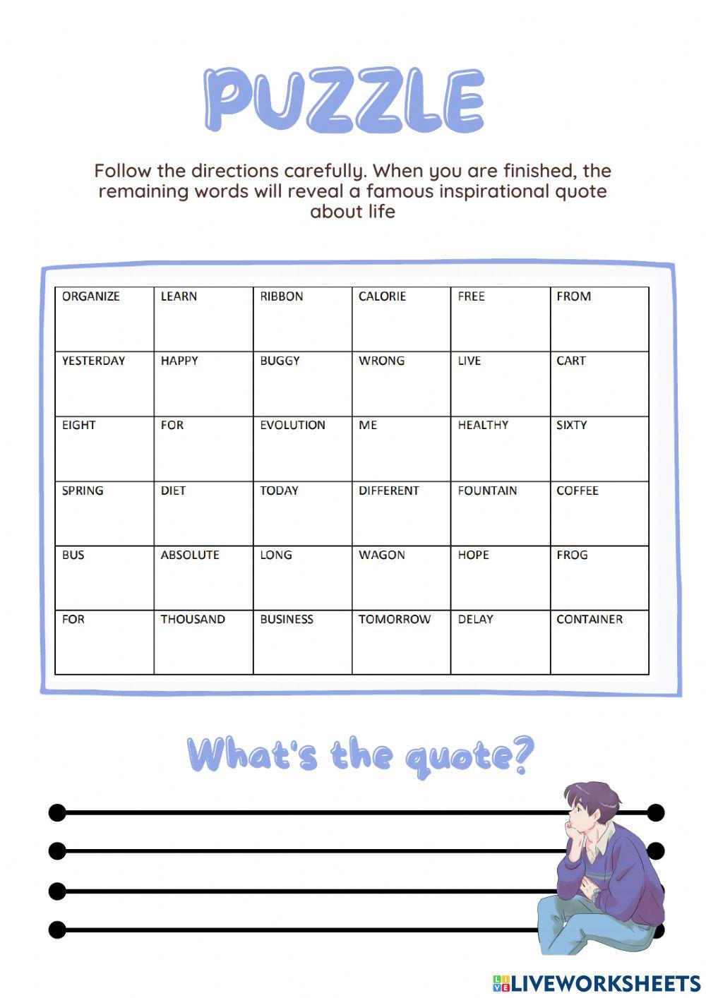 FOLLOW THE LEAD : PUZZLE 2588779 | Kedaheic | Live