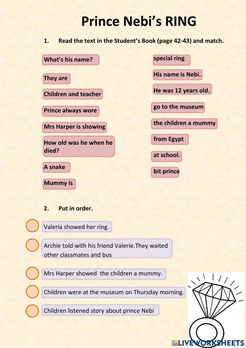 Prince Nebi’s R… | Free Interactive Worksheets | 1641502