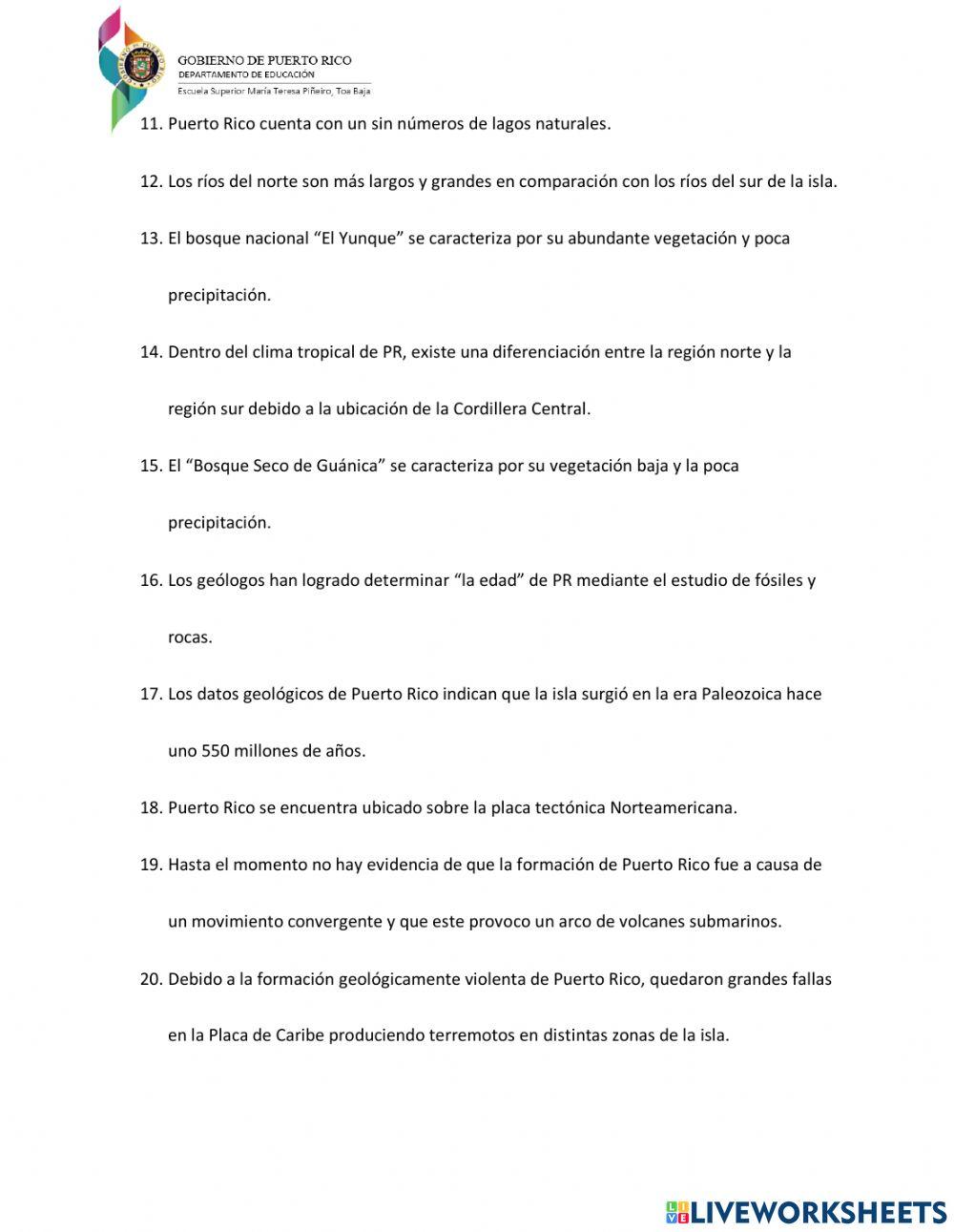 3480114 | Geografía de Puerto Rico | Karina Fontanez