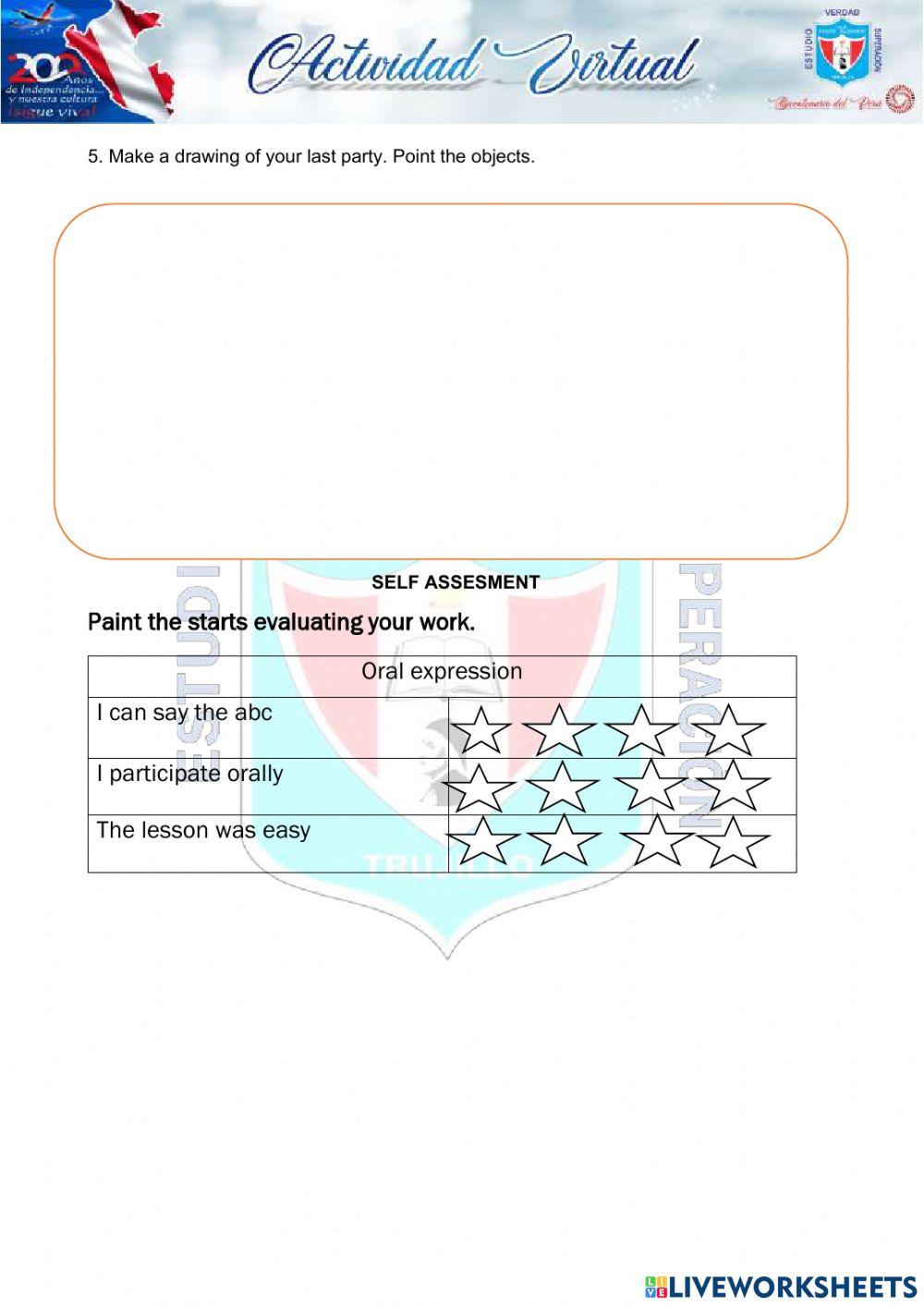 Celebrations interactive activity for 1ERO | Live Worksheets