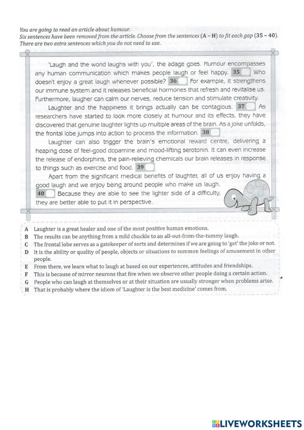 English online exercise for FORM 1 | Live Worksheets