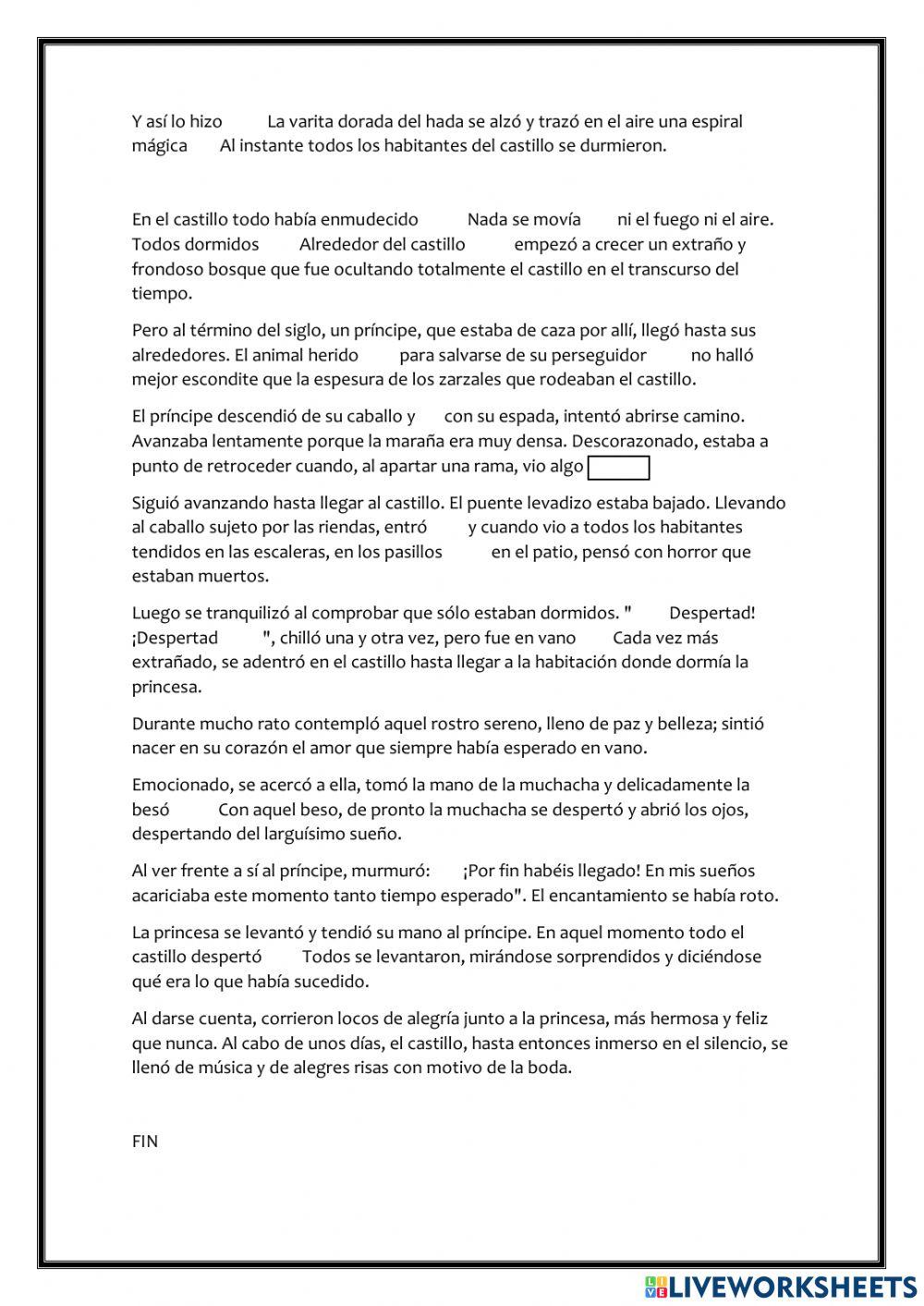 Español | Free Interactive Worksheets | 1643049