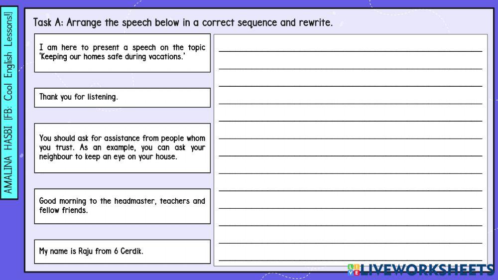 Unit 10: Be Aware, Take Care! activity | Live Worksheets
