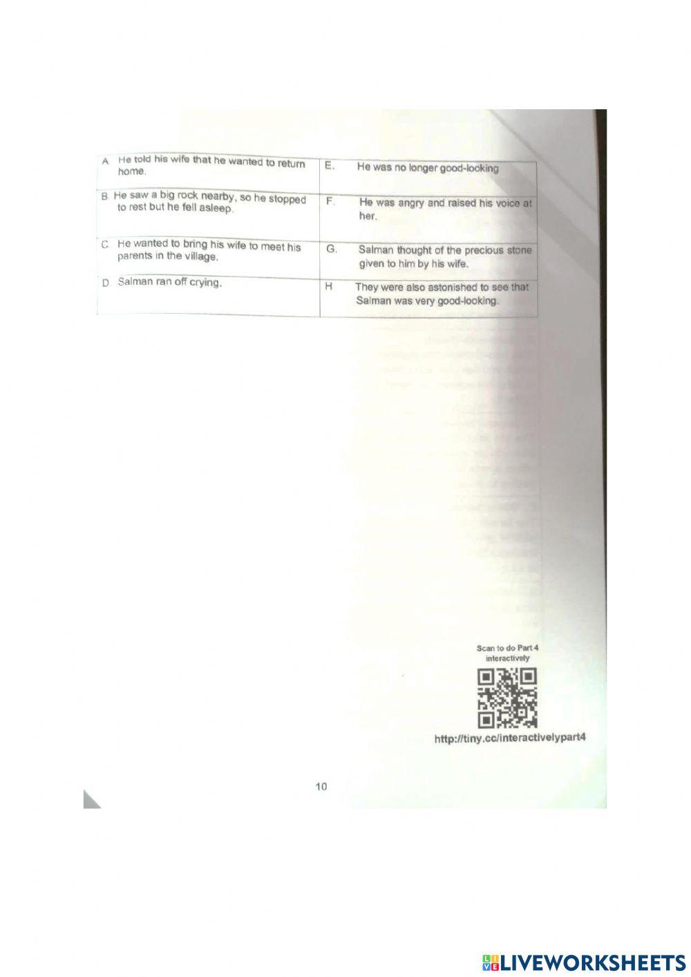 Revision for trials paper 1 worksheet | Live Worksheets