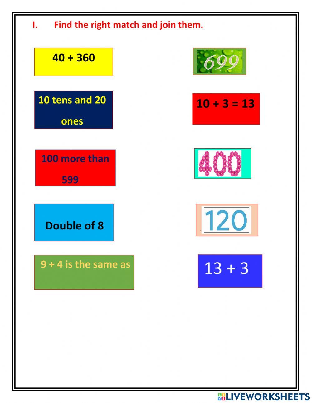 math n2 online exercise for | Live Worksheets