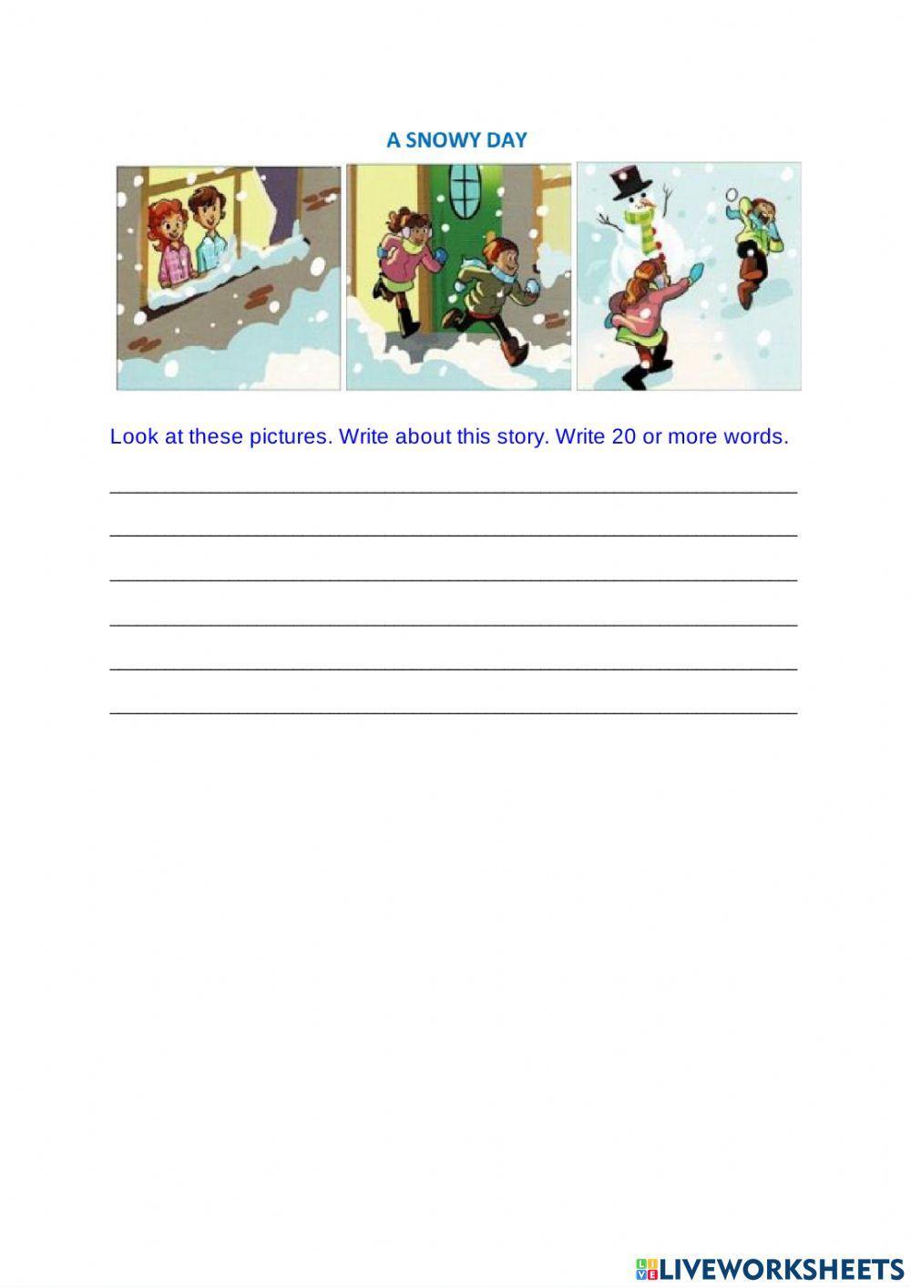 Flyers writing 7 | Free Interactive Worksheets | 1644790