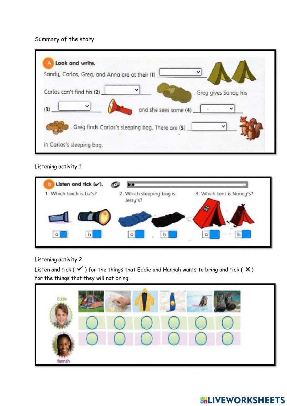 Cefr Year 4 Lesson 63 (SJKT) worksheet | Live Worksheets