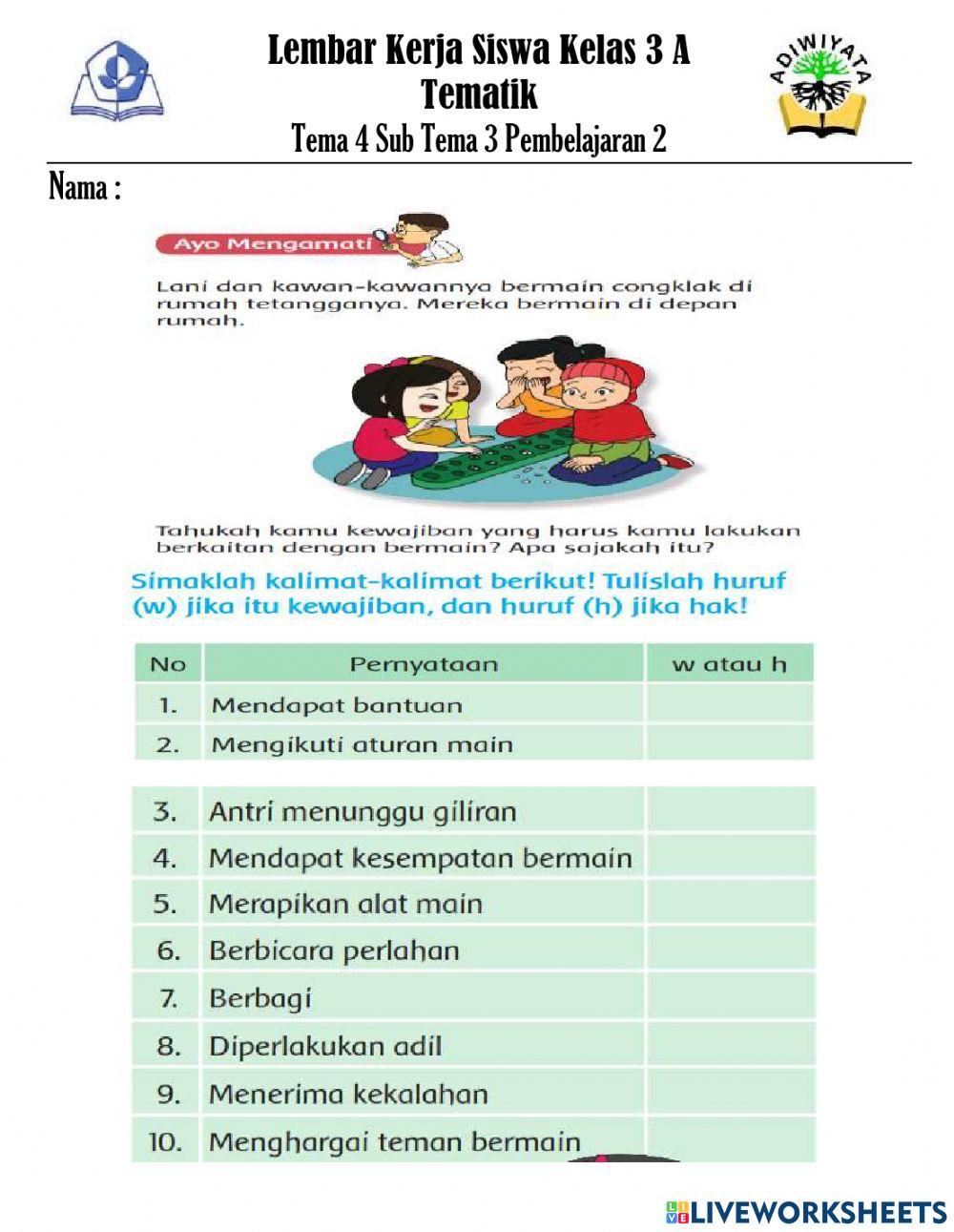 supriyanto_sd1ypk | Tema 4 sub tema 3 p2 1645936