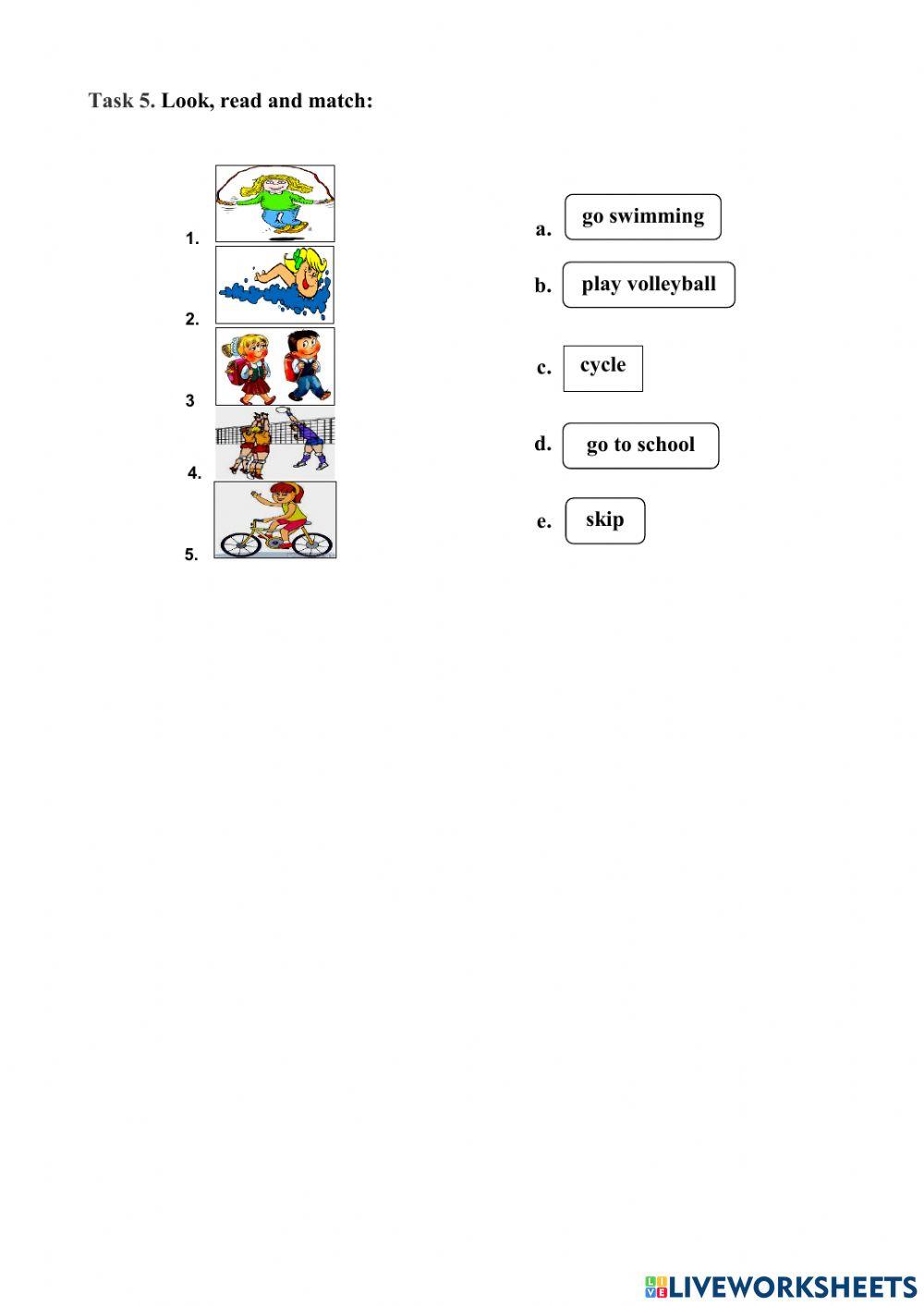 English Test K4 1646433 | thuha123 | Live Worksheets