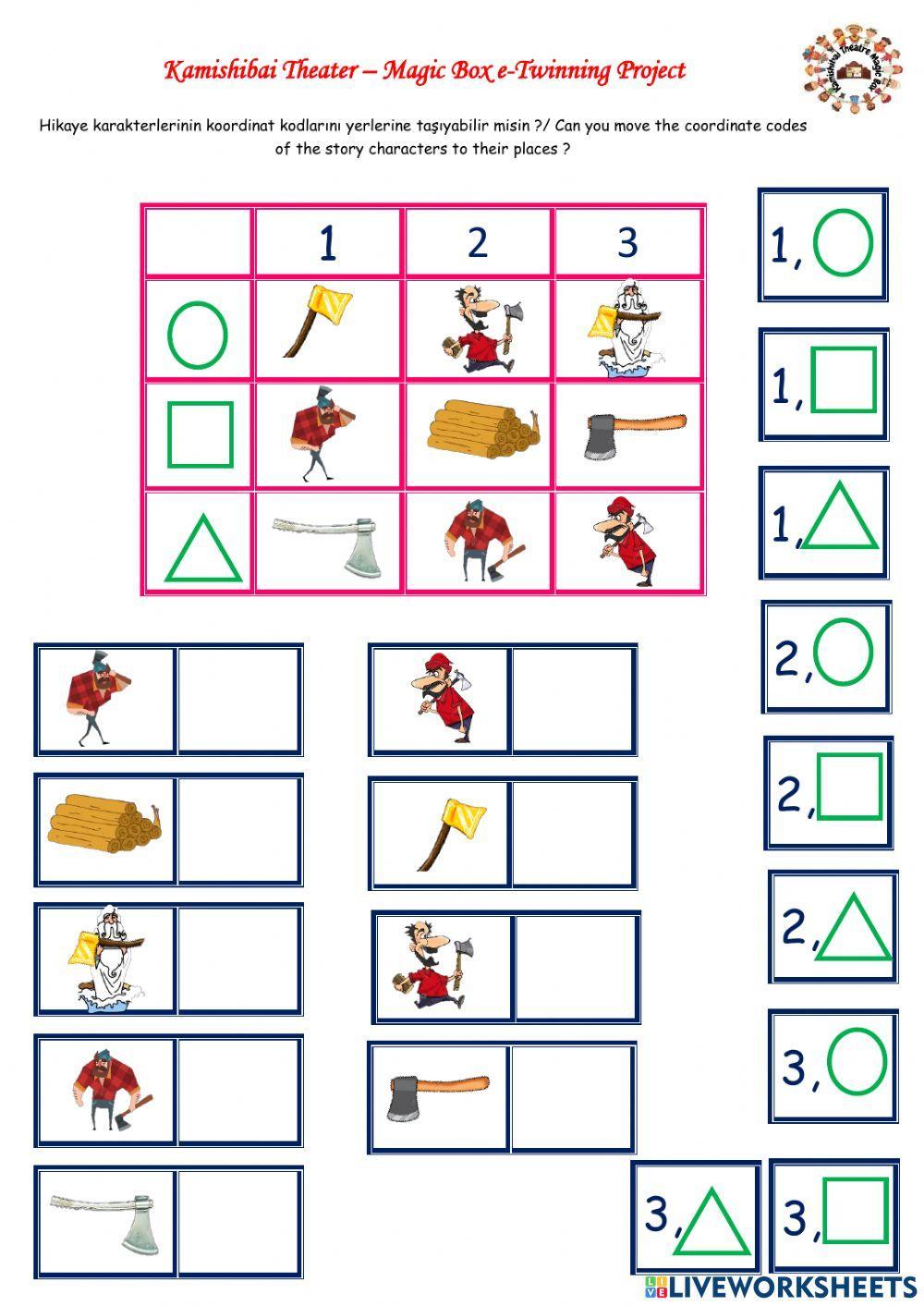Golden Ax Coord… | Free Interactive Worksheets | 1646978