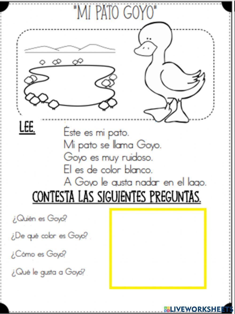 Español | Free Interactive Worksheets | 1647327