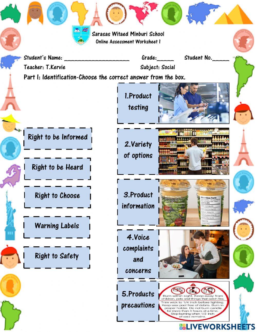 Social Studies LiveWorkSheet 1 online exercise for | Live Worksheets