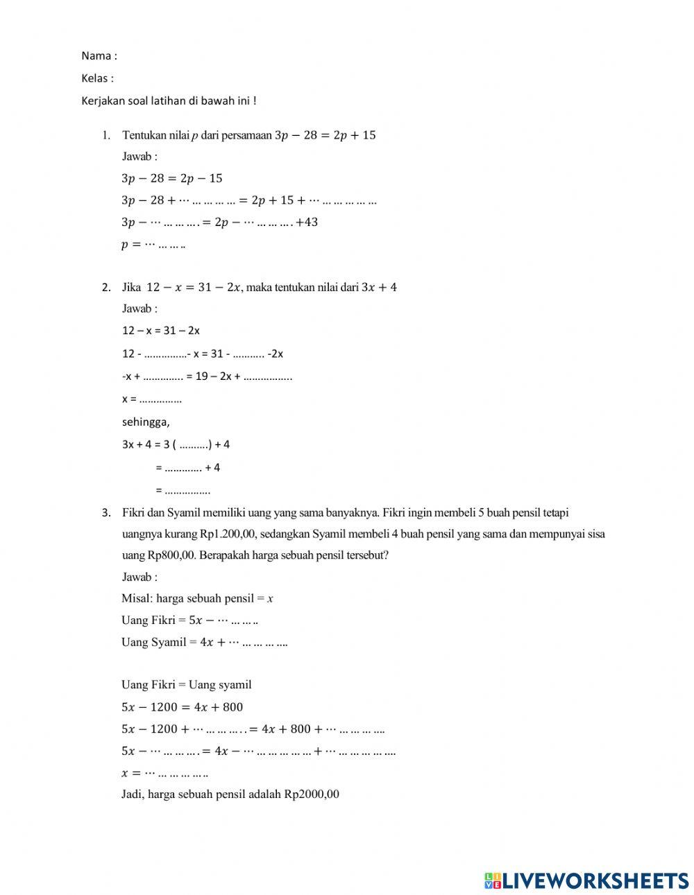 Pos tes splsv worksheet | Live Worksheets