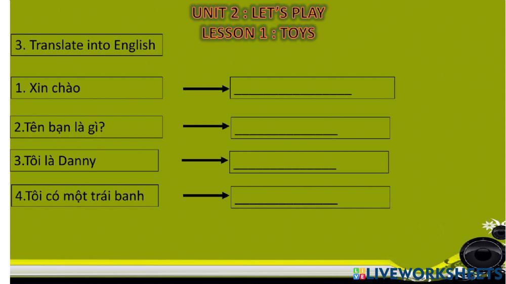Upstarter unit2 lesson 1 interactive worksheet | Live Worksheets