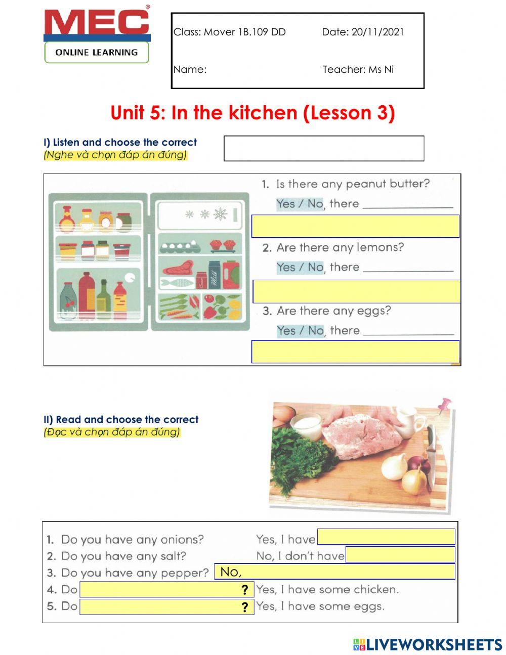 Ho3-u5l3 worksheet | Live Worksheets