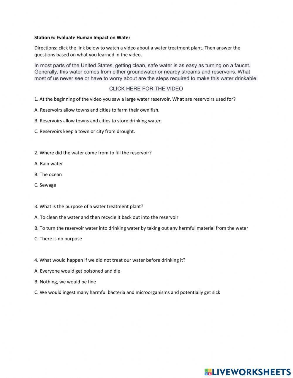 Dec 3 Human Imp… | Free Interactive Worksheets | 1650783