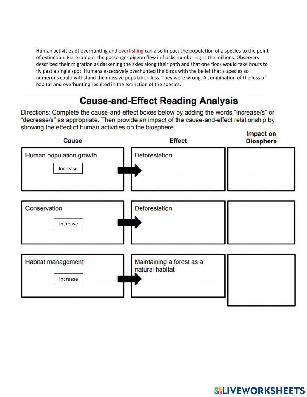 Dec 3 Human Imp… | Free Interactive Worksheets | 1650783