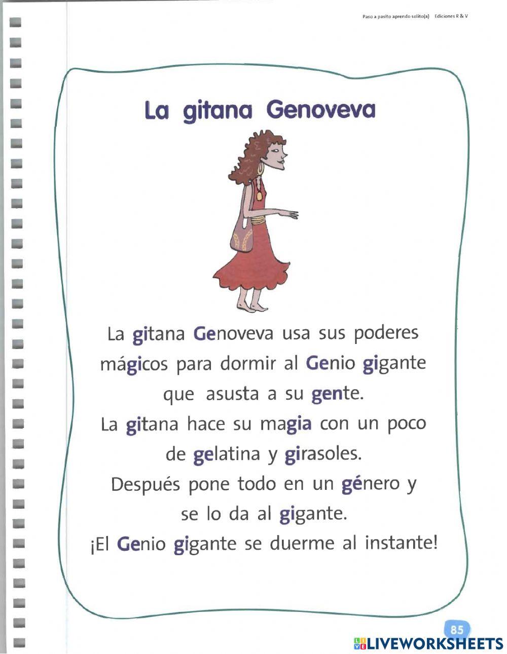Lectura - GE GI 1617 | arijlm | Live Worksheets