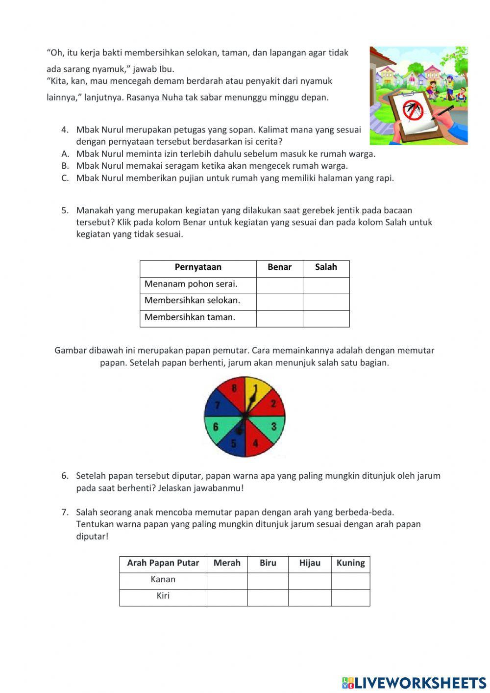 Literasi Numera… | Free Interactive Worksheets | 1651526
