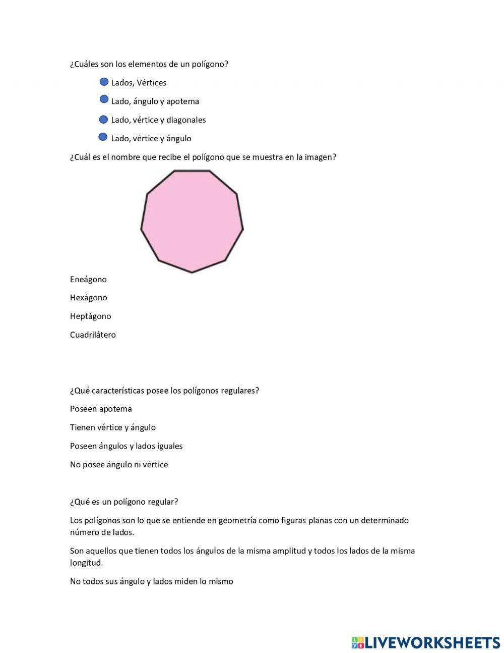 Regulares worksheet | Live Worksheets