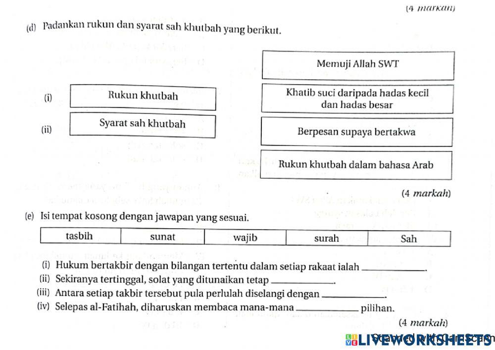 Fekah 1651788 | saidamat | Live Worksheets