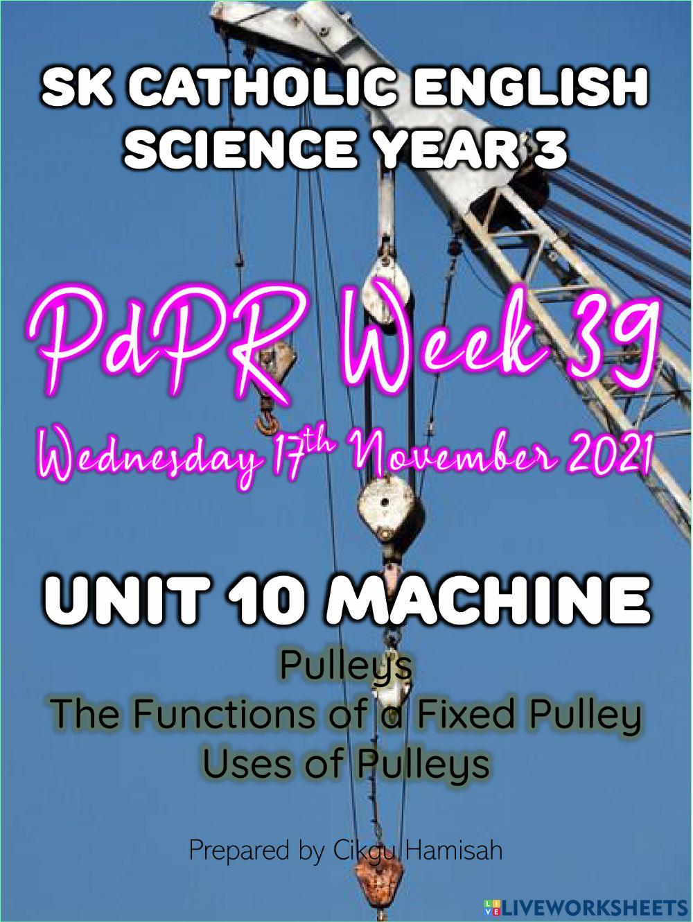 5243880 | Science Year 3 PdPR Week 39 Wednesday 17th