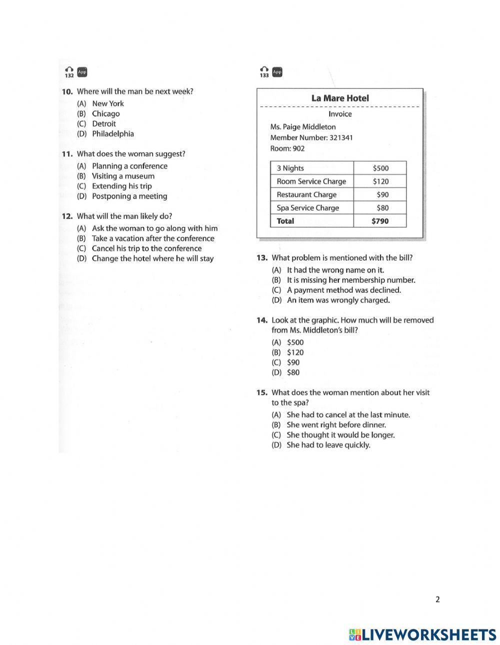 1652701 | Listening TOEIC Part 3 - Topic 5