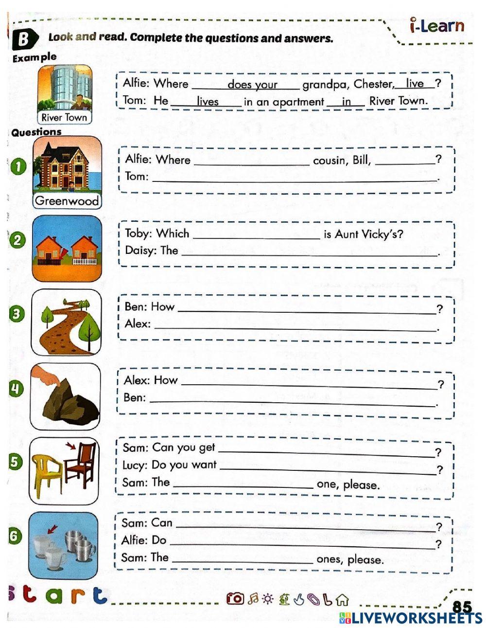 P.A.Test1 worksheet | Live Worksheets