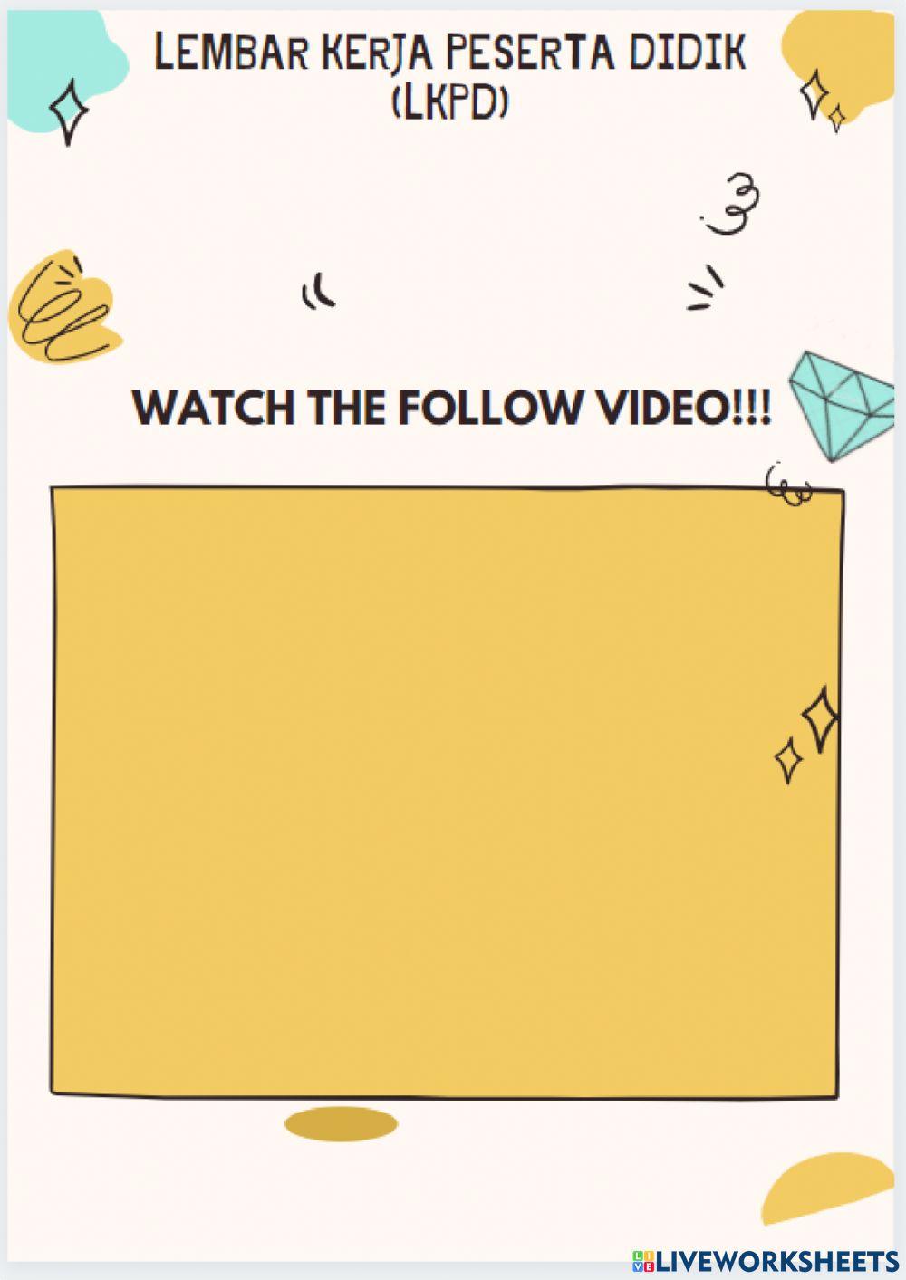 Lkpd online exercise for 2 | Live Worksheets