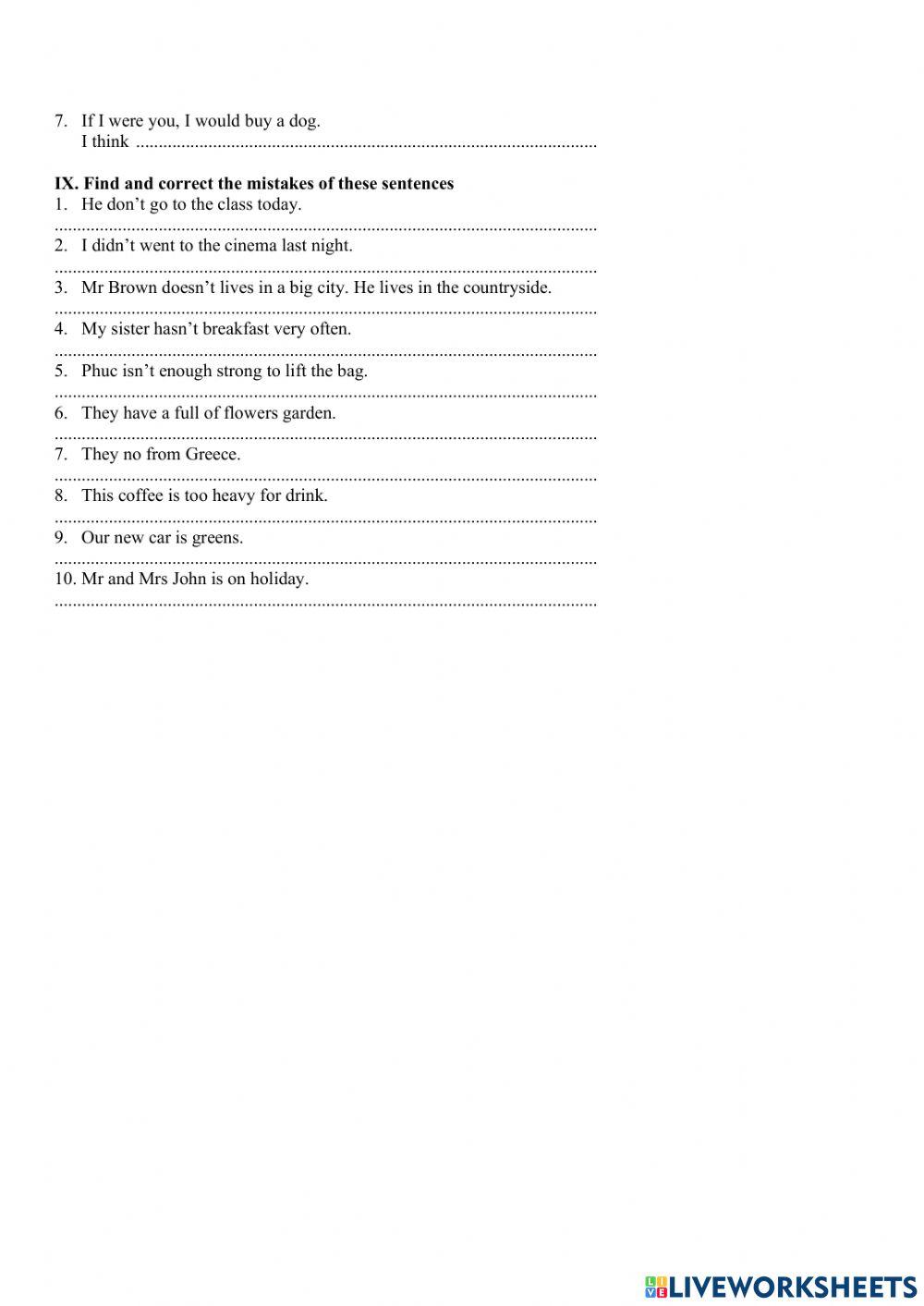 G8 - Unit 4: TE… | Free Interactive Worksheets | 1653420