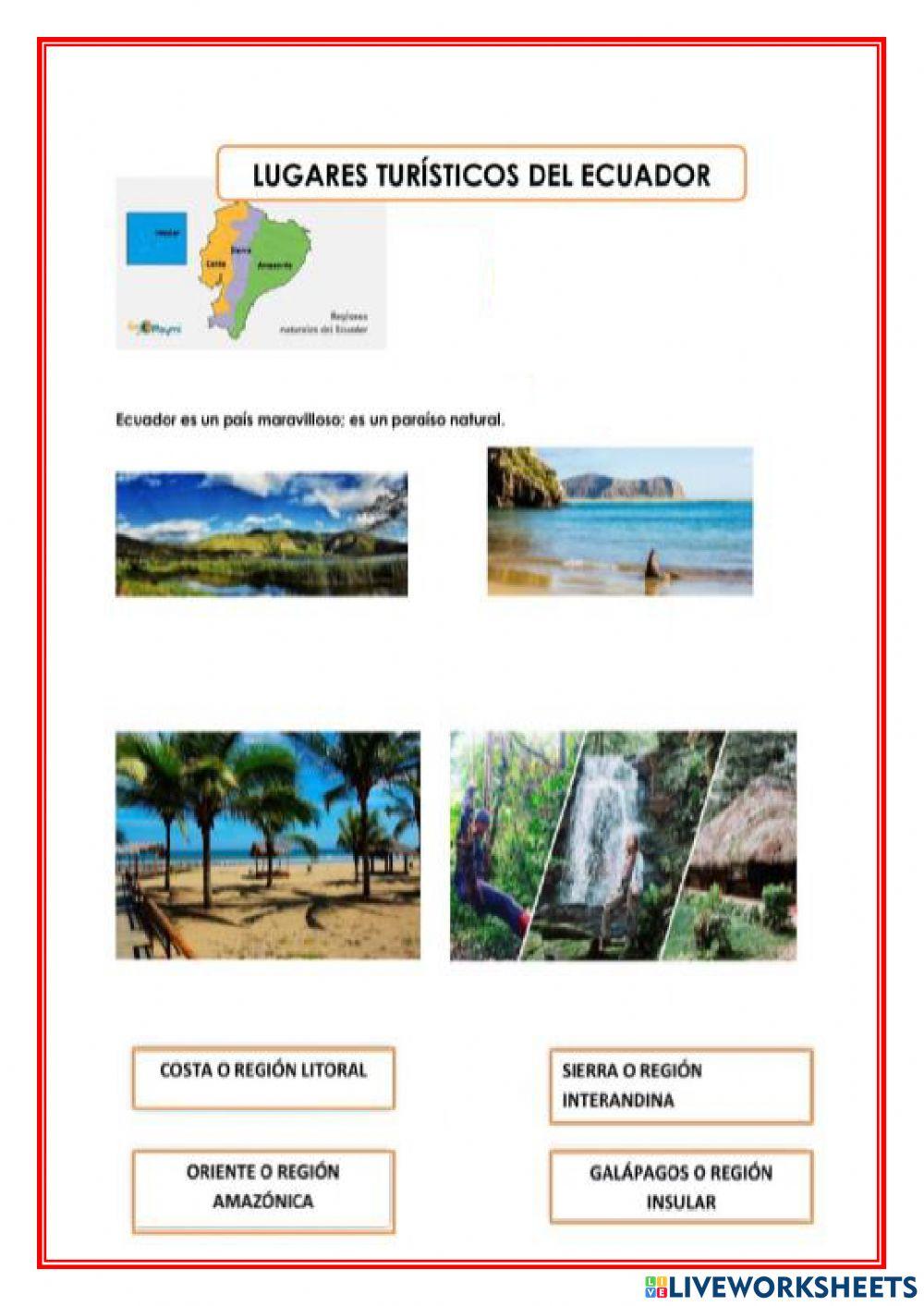 Ecuador free activity | Live Worksheets